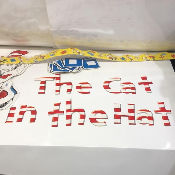Other | Dr Seuss Borders Cutouts Stickers Letters | Poshmark